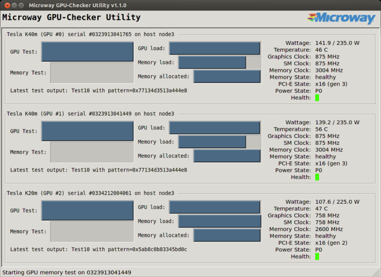 GPU Checker - Microway