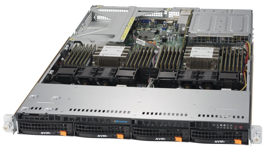 1U Xeon HPC Server- Microway NumberSmasher 1U