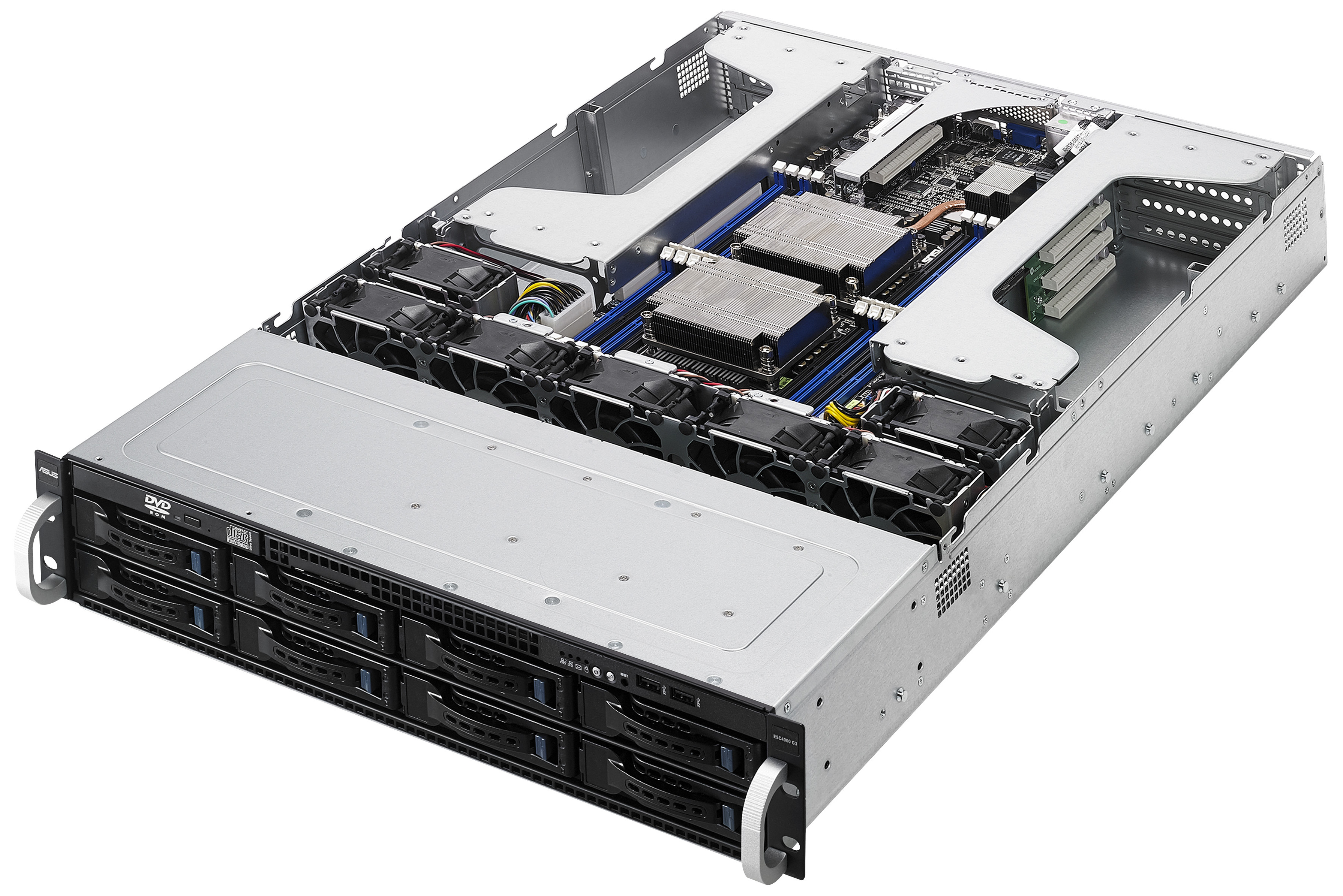 2U Tesla GPU Server - NumberSmasher 2U GPU Server