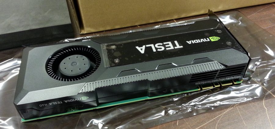 NVIDIA Tesla K40 "Atlas" GPU Accelerator (Kepler GK110b) Up Close ...