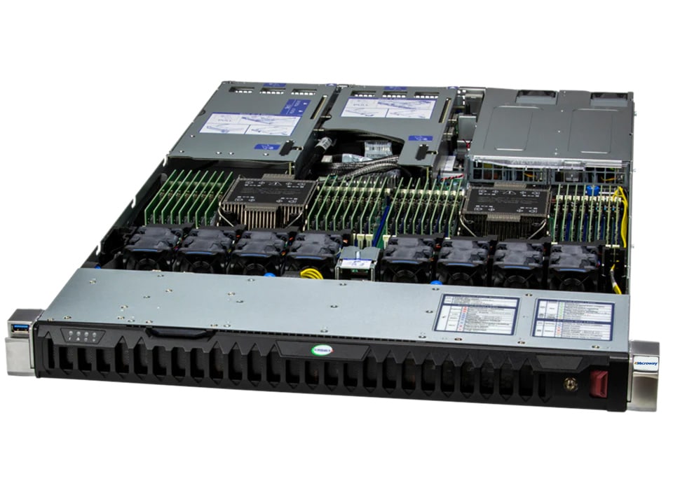 1U Xeon HPC Server- Microway NumberSmasher 1U